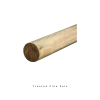 Treated Pine Pole Logs | The Bunker | Landscape