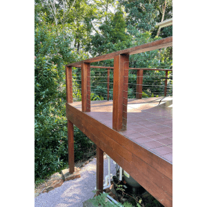 Solid Merbau Timber Posts | The Bunker | Timber Post